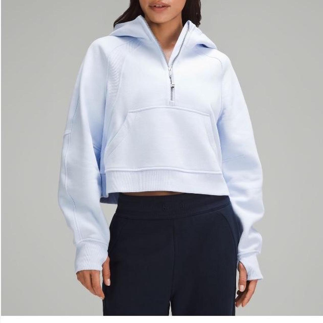 lululemon scuba half zip (windmill) - Depop