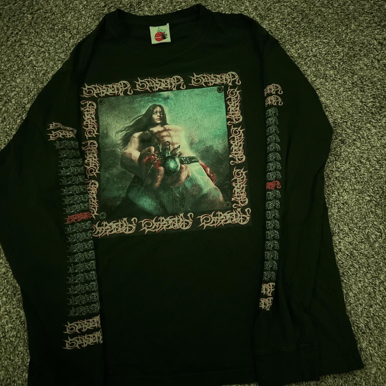 Rare Bladee spiderr album long sleeve size xl hmu - Depop