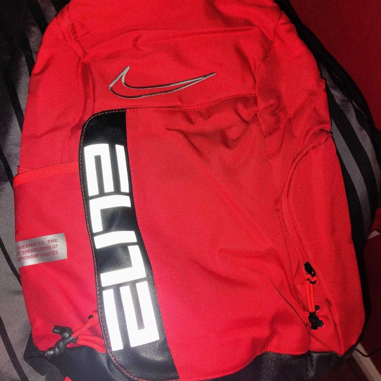 Red Nike Elite Pro Backpack never worn still has tag - Depop