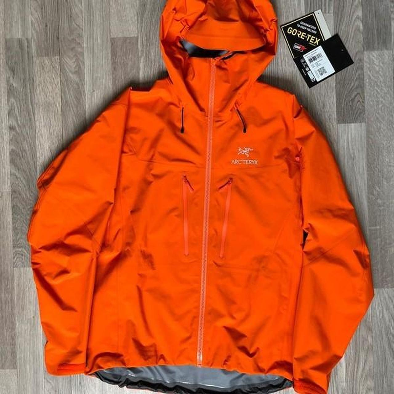 Arc'teryx Alpha SV Jacket Orange Size: L Model:... - Depop