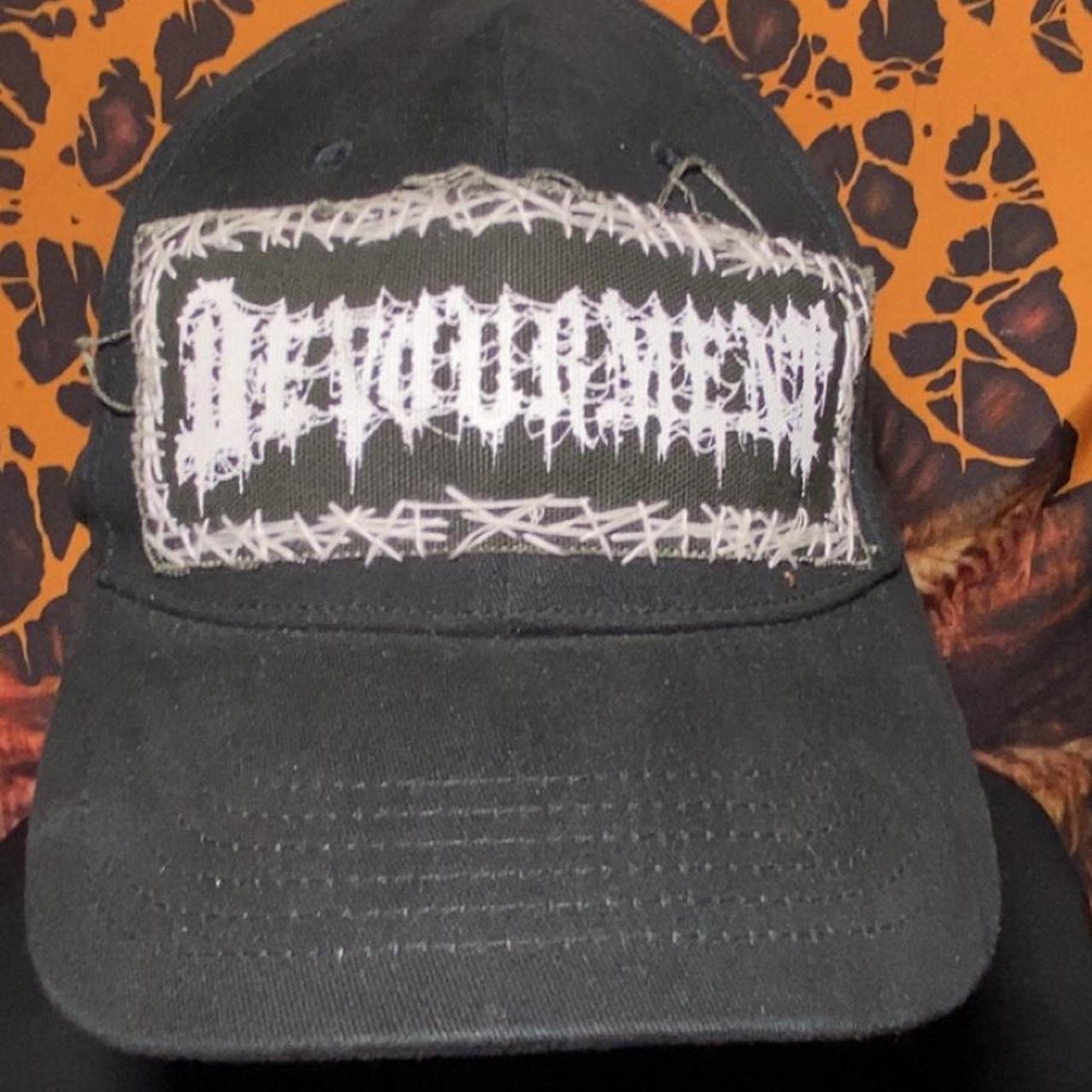 Hand sewn devourment patch and my friends distro... | Depop