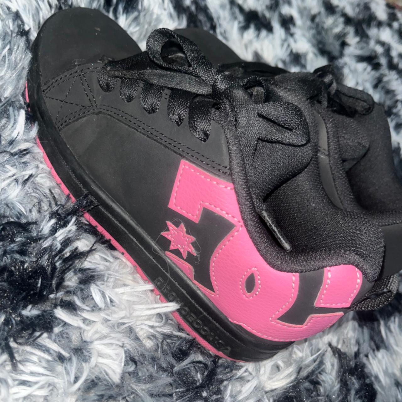 DM BRFORE BUYING pink dc’s 🎀 size 4.5 could fit a... - Depop