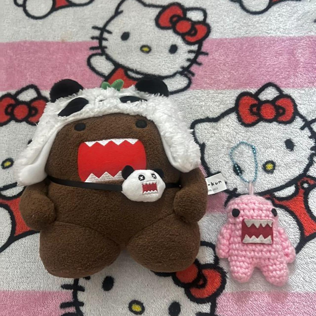 DM BEFORE BUYING domo plushie bundle ! - panda domo... | Depop