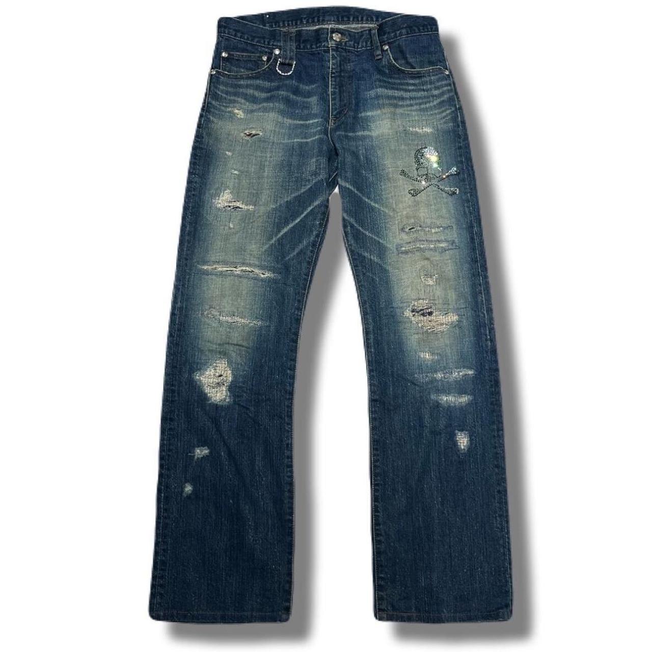 Vintage 00s roen Japanese label jeans... - Depop