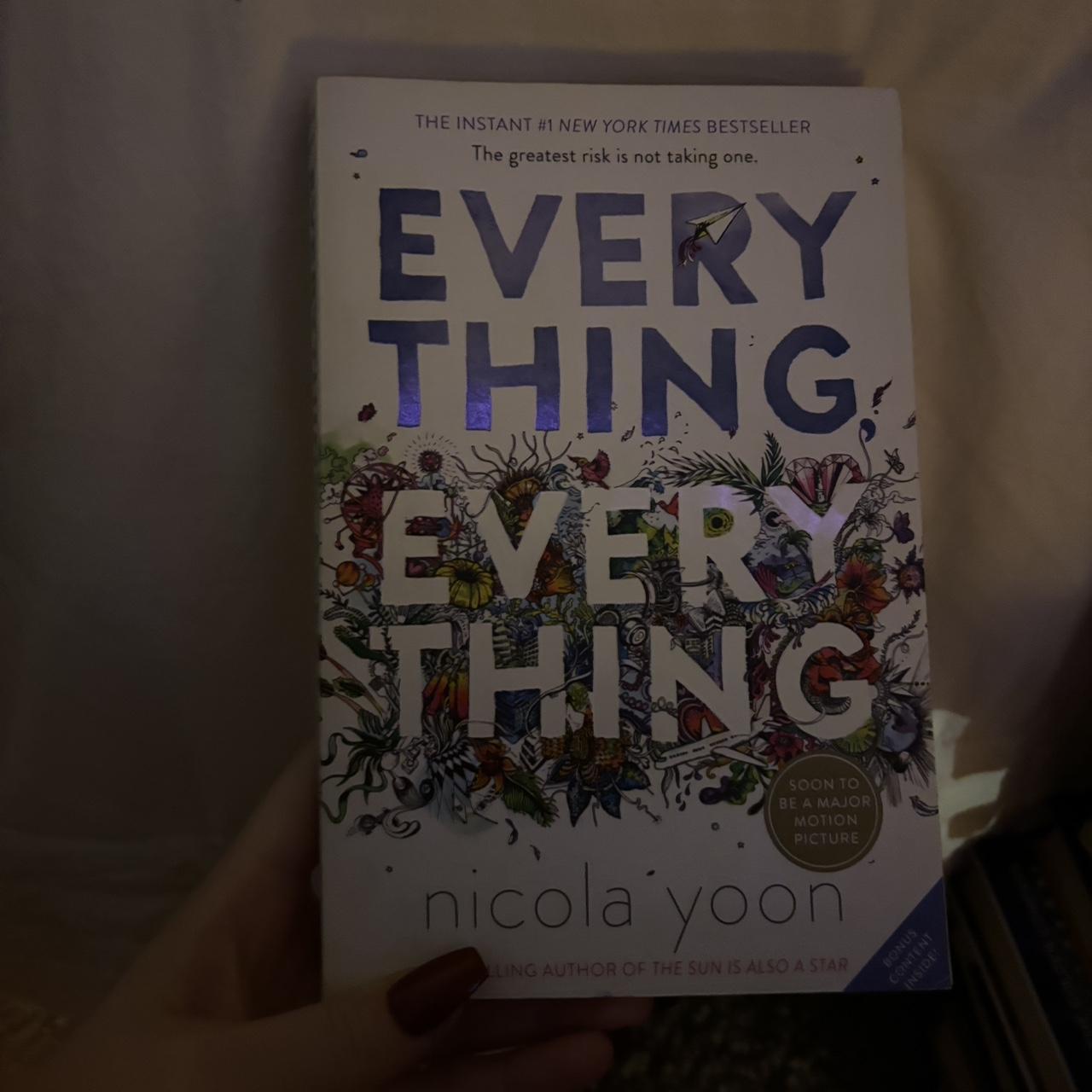 “Everything everything” book - Depop