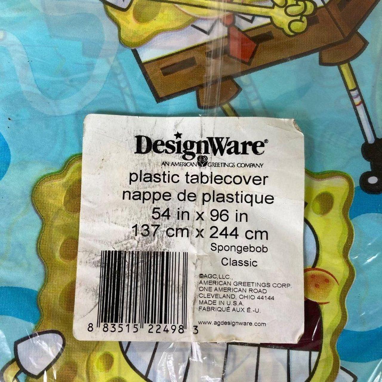 Item: Party Birthday Supplies Plastic Spongebob... - Depop