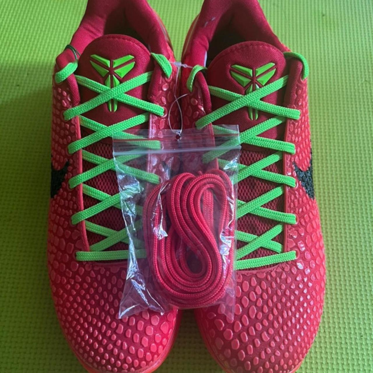 Nike Kobe 6s reverse grinch only worn one but I got... - Depop
