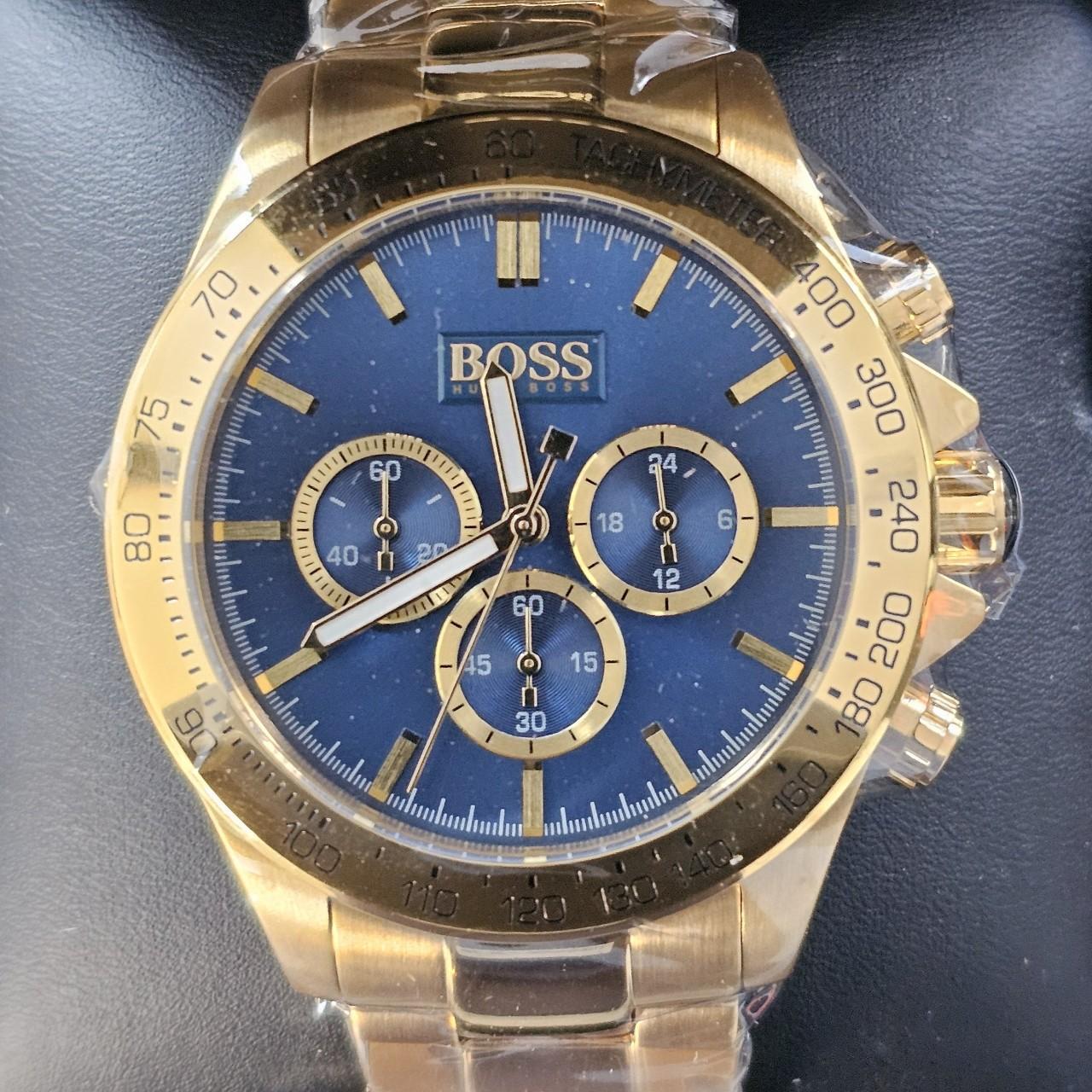 Brand - Hugo Boss Model - 1513340 Colour - Gold Dial... - Depop