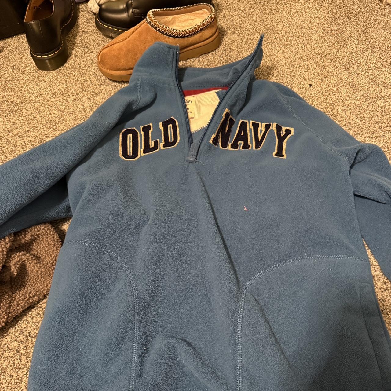 2000s old navy fleece thrifted - Depop
