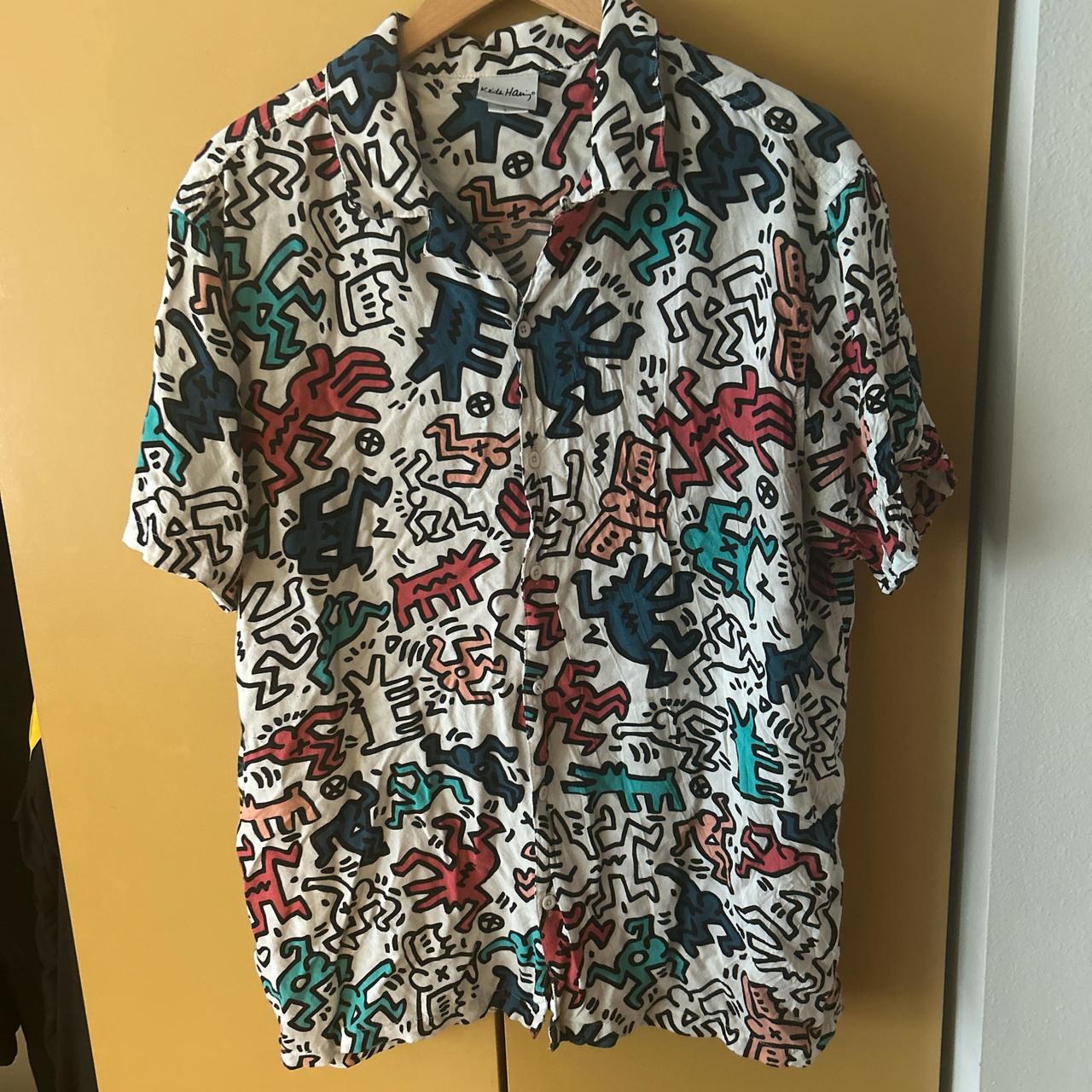 Keith Haring button up | Depop