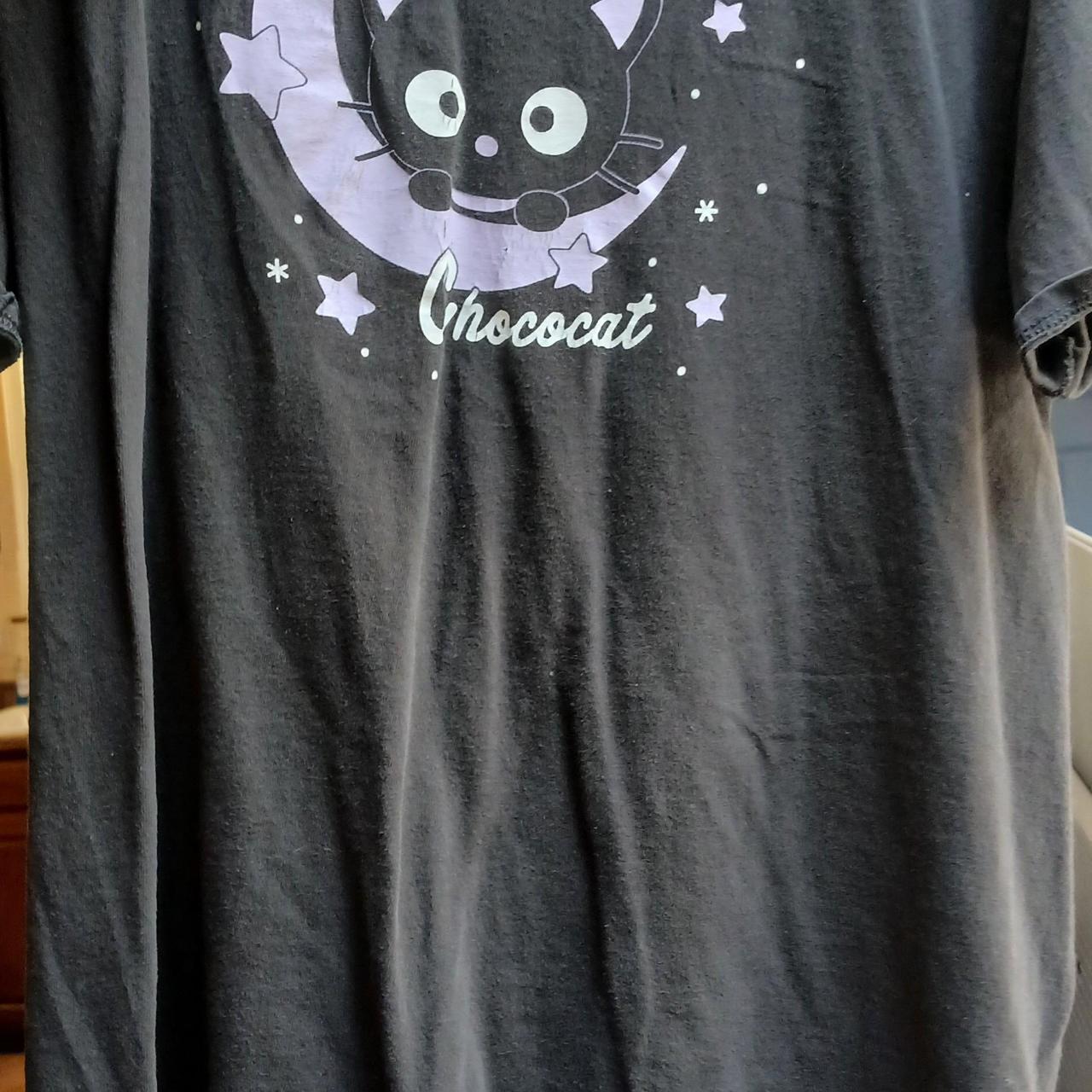 Black Chococat tee #kawaii | Depop