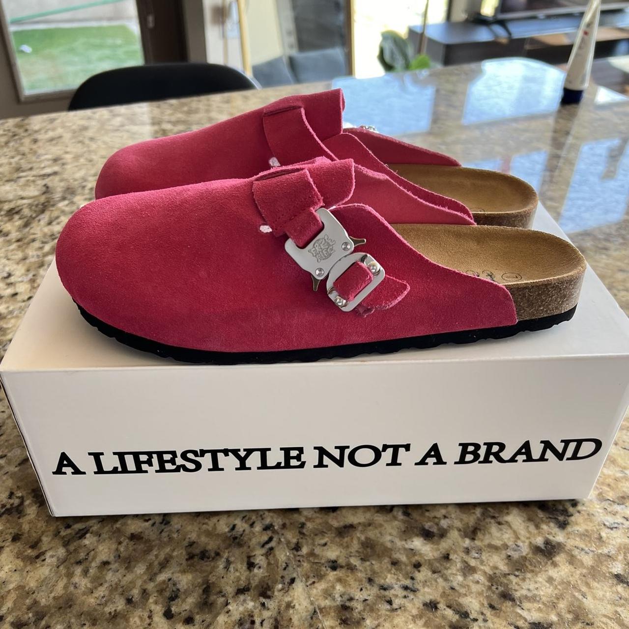 Pink BirkenStock Clogs Mules SAME DAY SHIPPING DM... | Depop