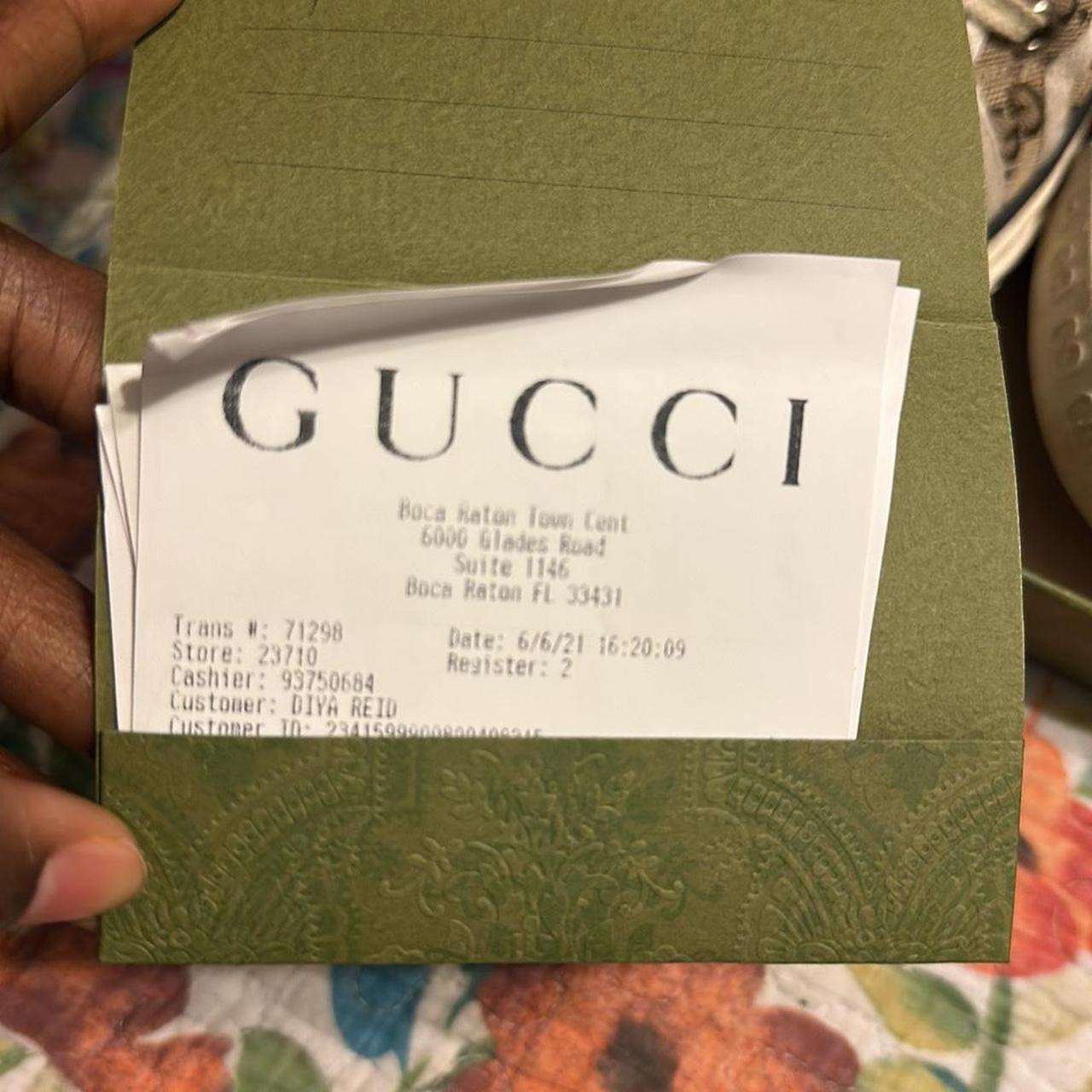 Gucci sneakers comes with original laces and receipt - Depop