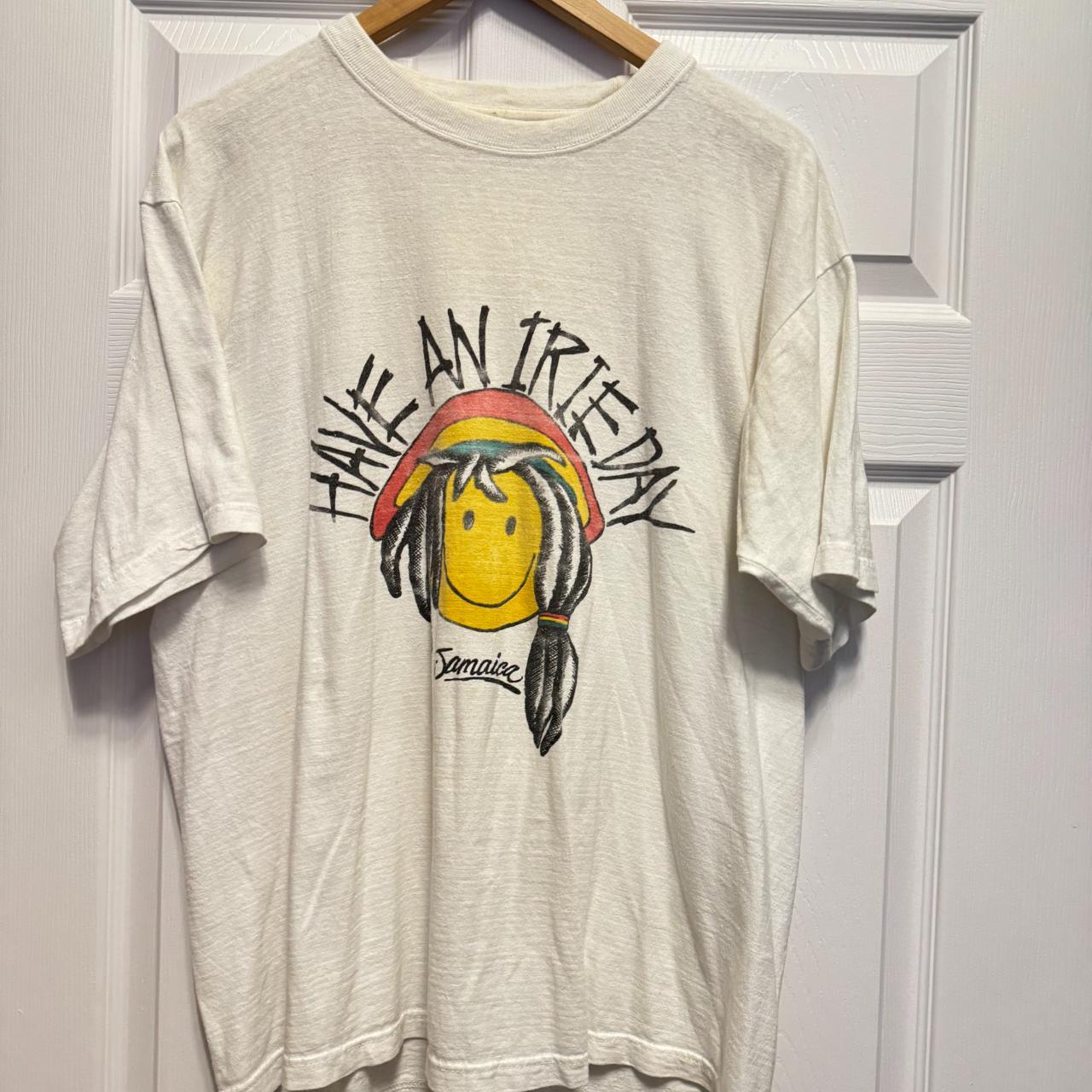 ‘Have an Irie Day’ Jamaica spell-out vintage... | Depop