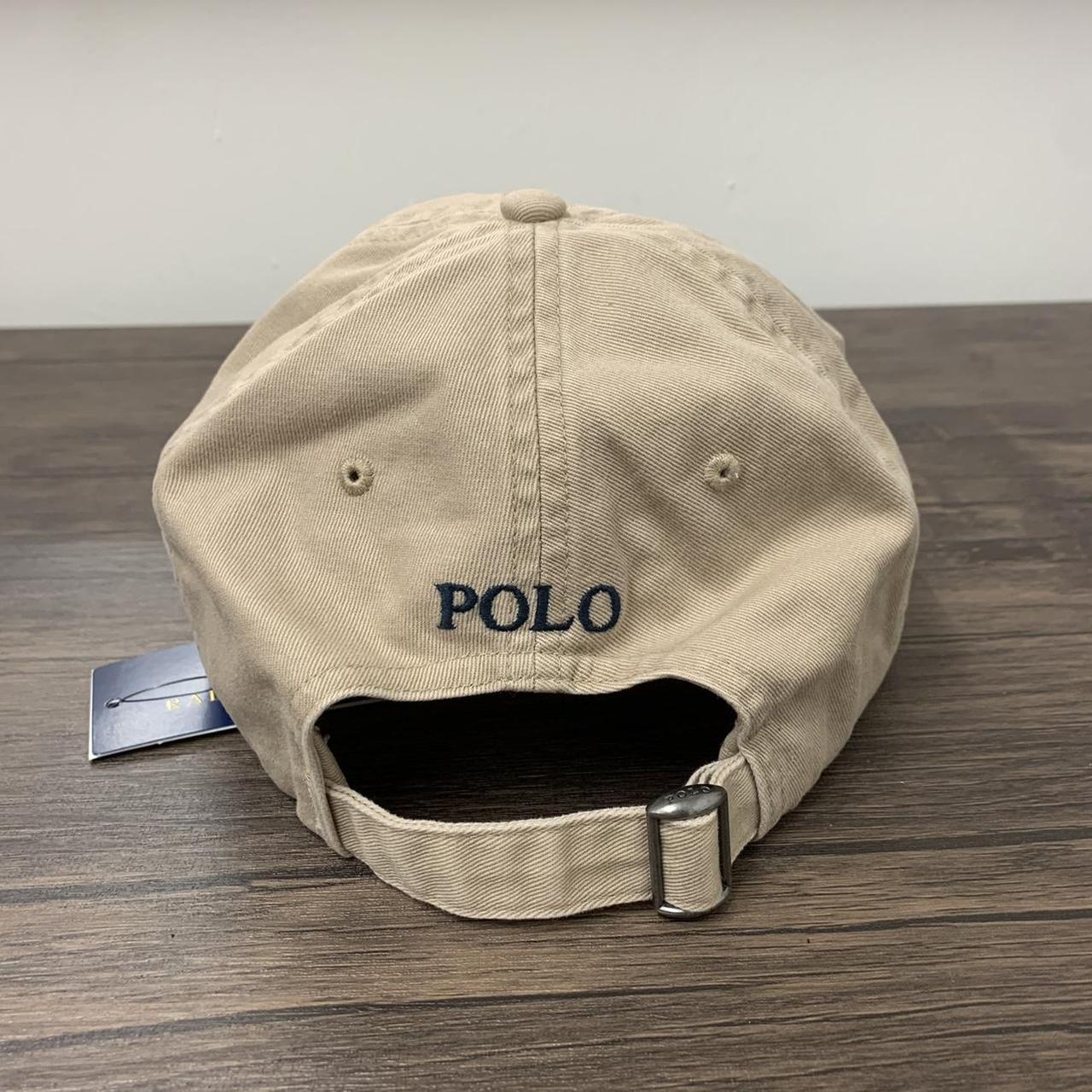 Polo Ralph Lauren Men's Cream Hat | Depop