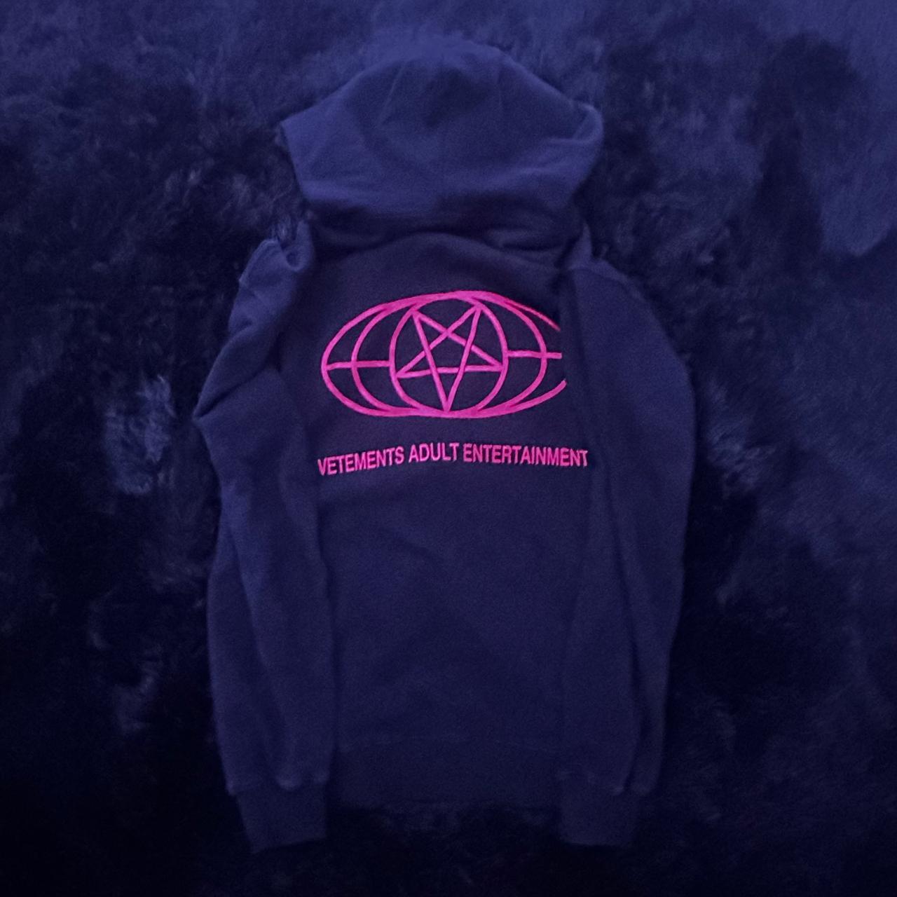 Vetements restricted rated r hoodie limited edition... | Depop