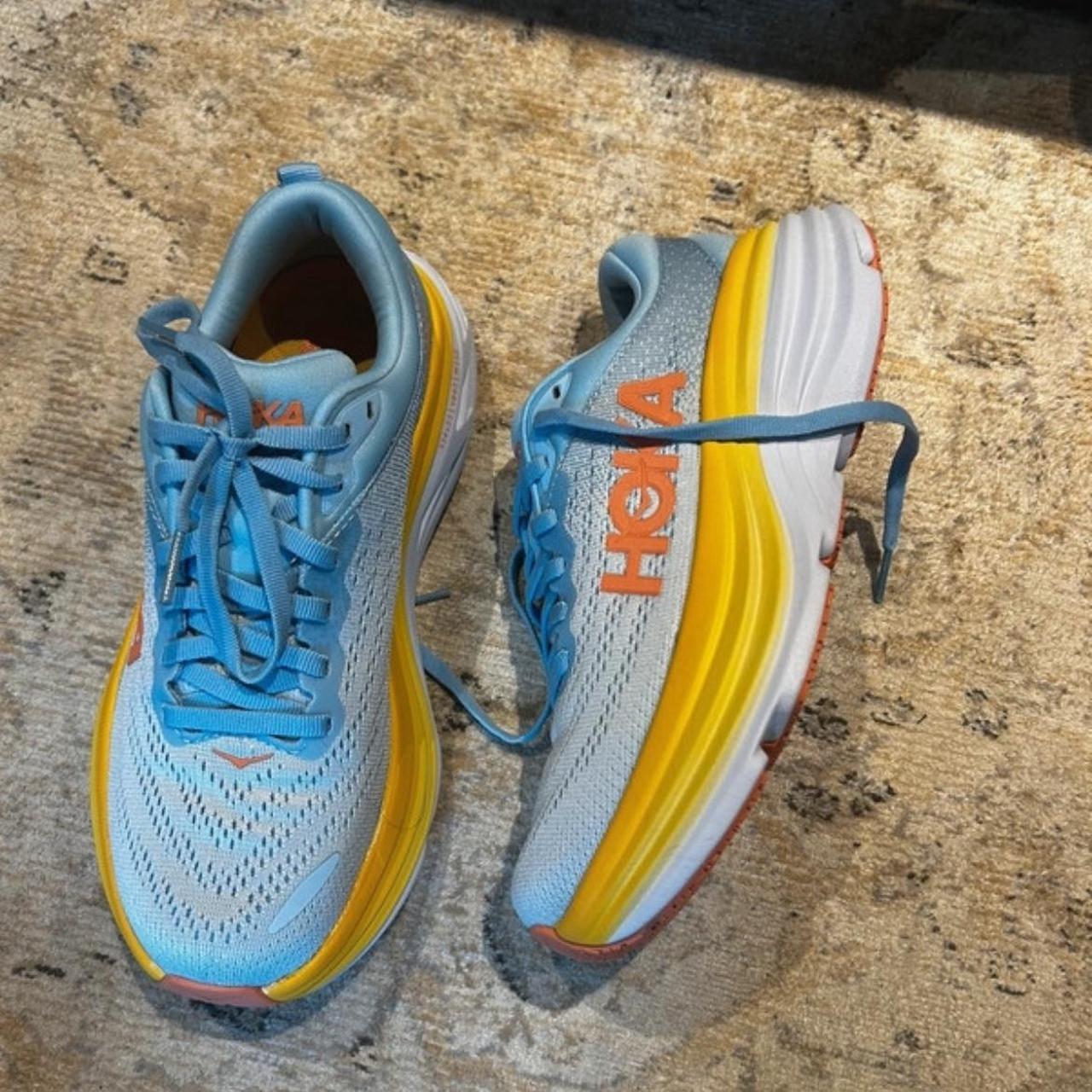 Hoka bondi 8 Summer song / country air colour way... - Depop