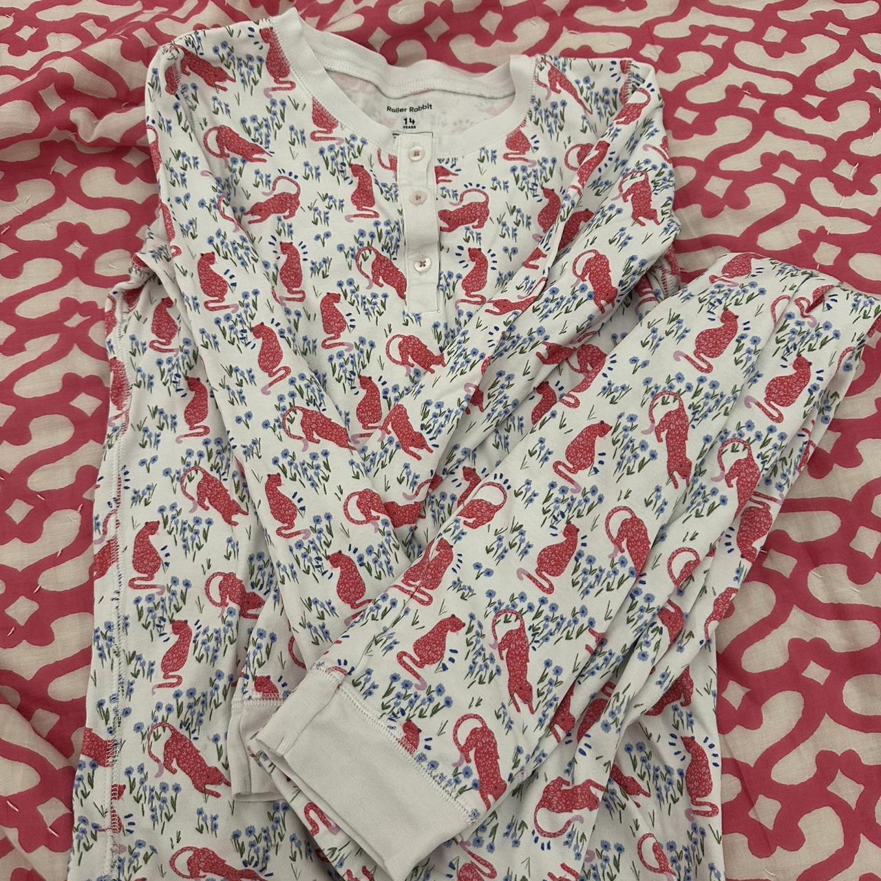 kids roller rabbit pjs super rare print, no longer... | Depop