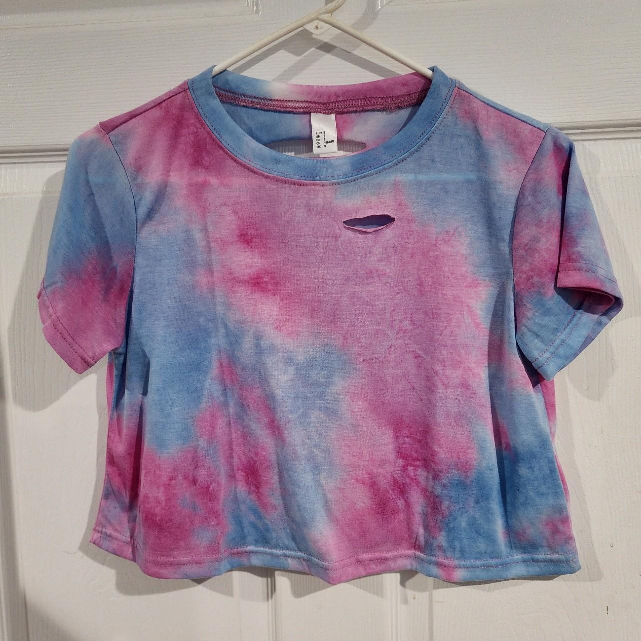 cropped shredded tank size S new without tags never... | Depop