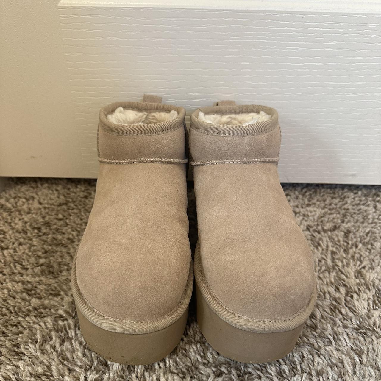 ugg ultra mini platform sand has flaws from... | Depop