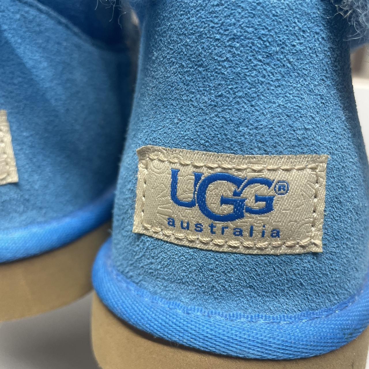 Bright Blue Vintage Bailey Bow Ugg Australia from... | Depop
