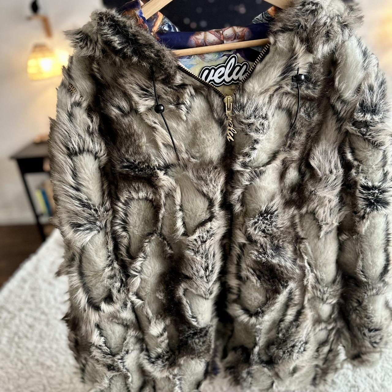 Velu Rave coat with removable sleeves. Grey and... - Depop