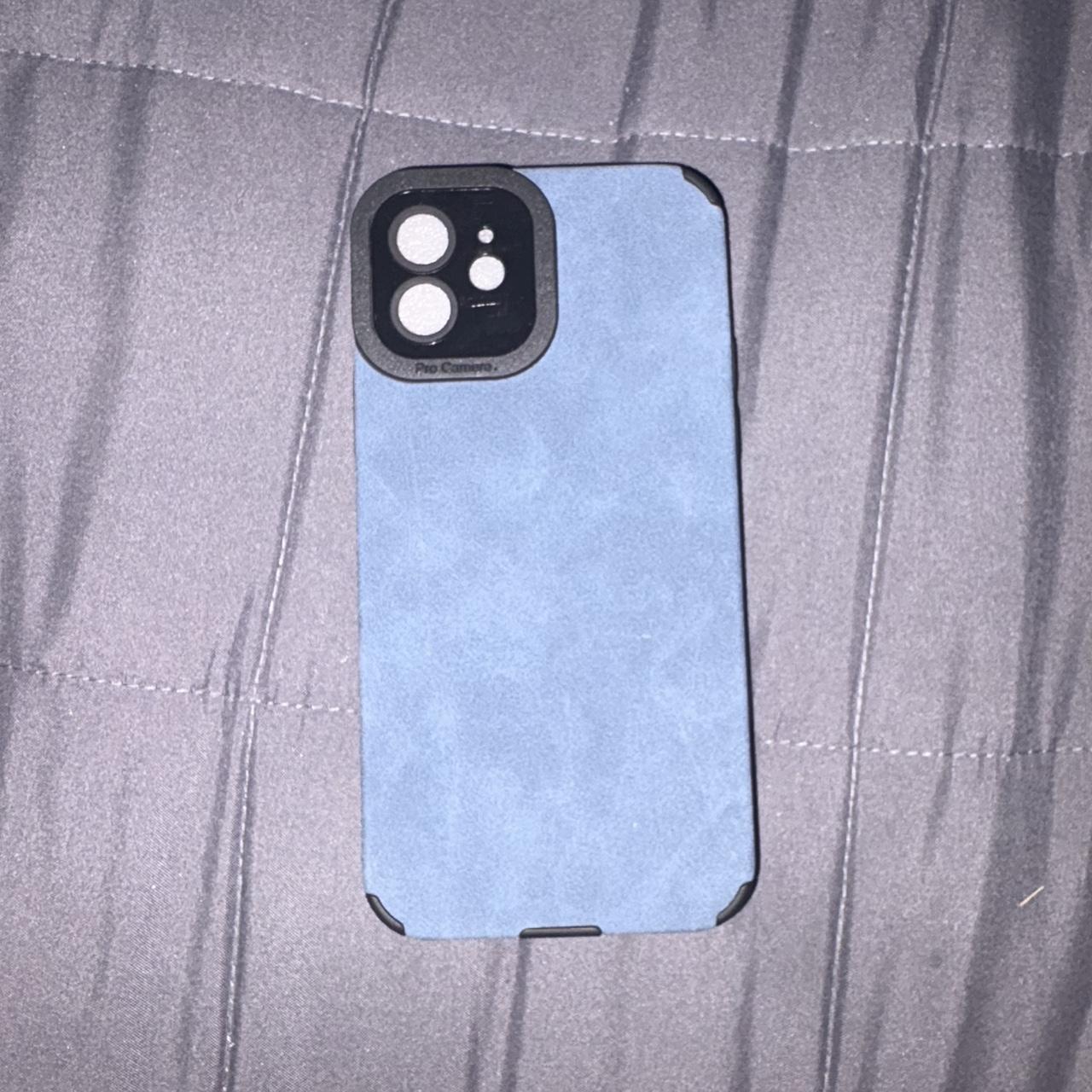 Suede iPhone 12 case. Real suede. Bought for 50 | Depop