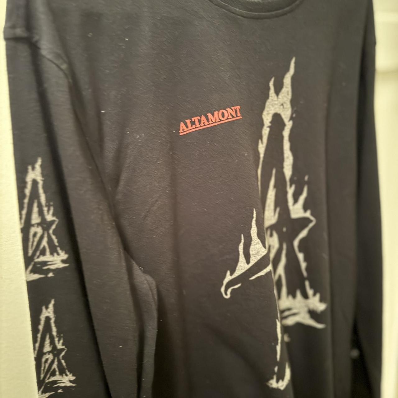 Altamont Flame Long Sleeve Black Size Large DM with... - Depop