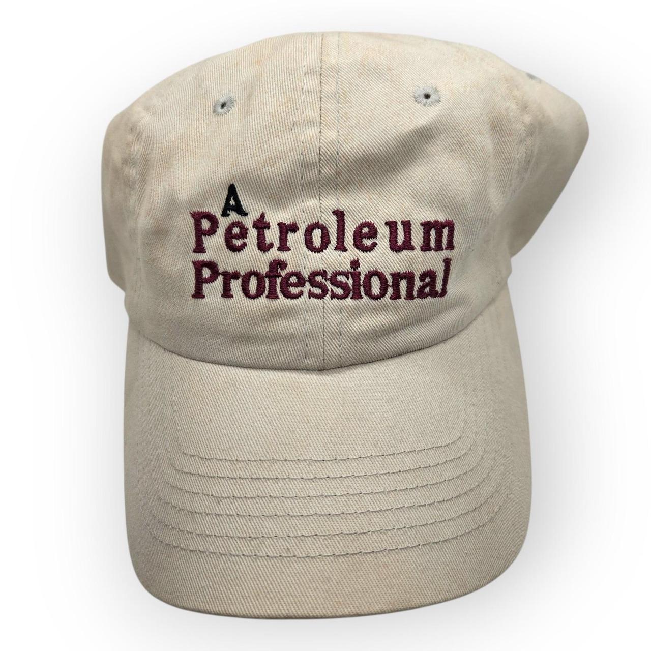 Petro Properties Baseball Cap Beige Adjustable... | Depop
