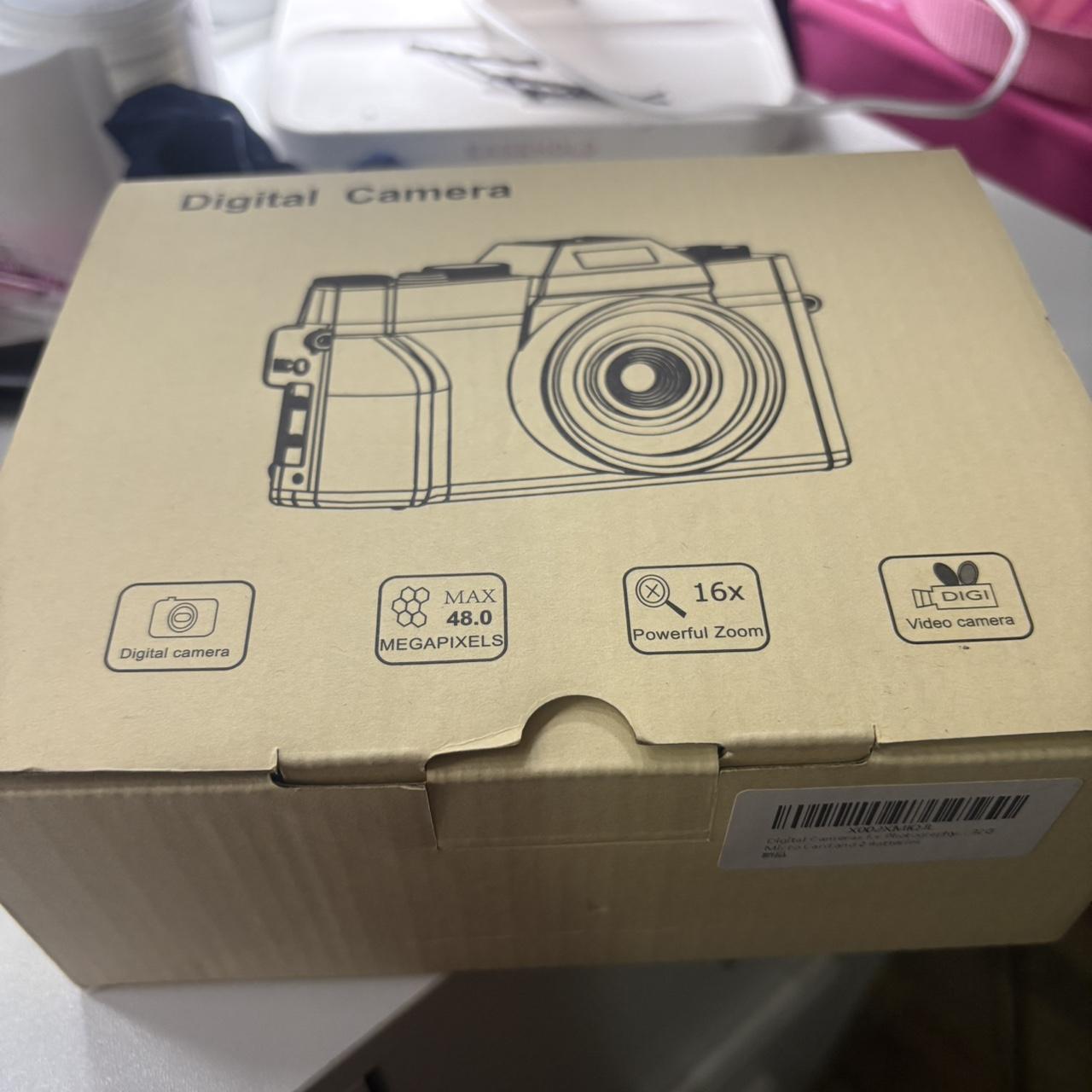 Digital camera with 16x zoom, 5MP, and 48GB... | Depop