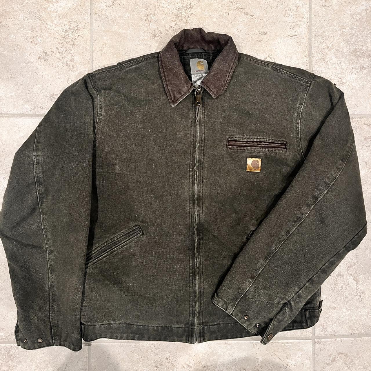 Carhartt | Retro Carhartt Work Jacket | Green | L - Depop