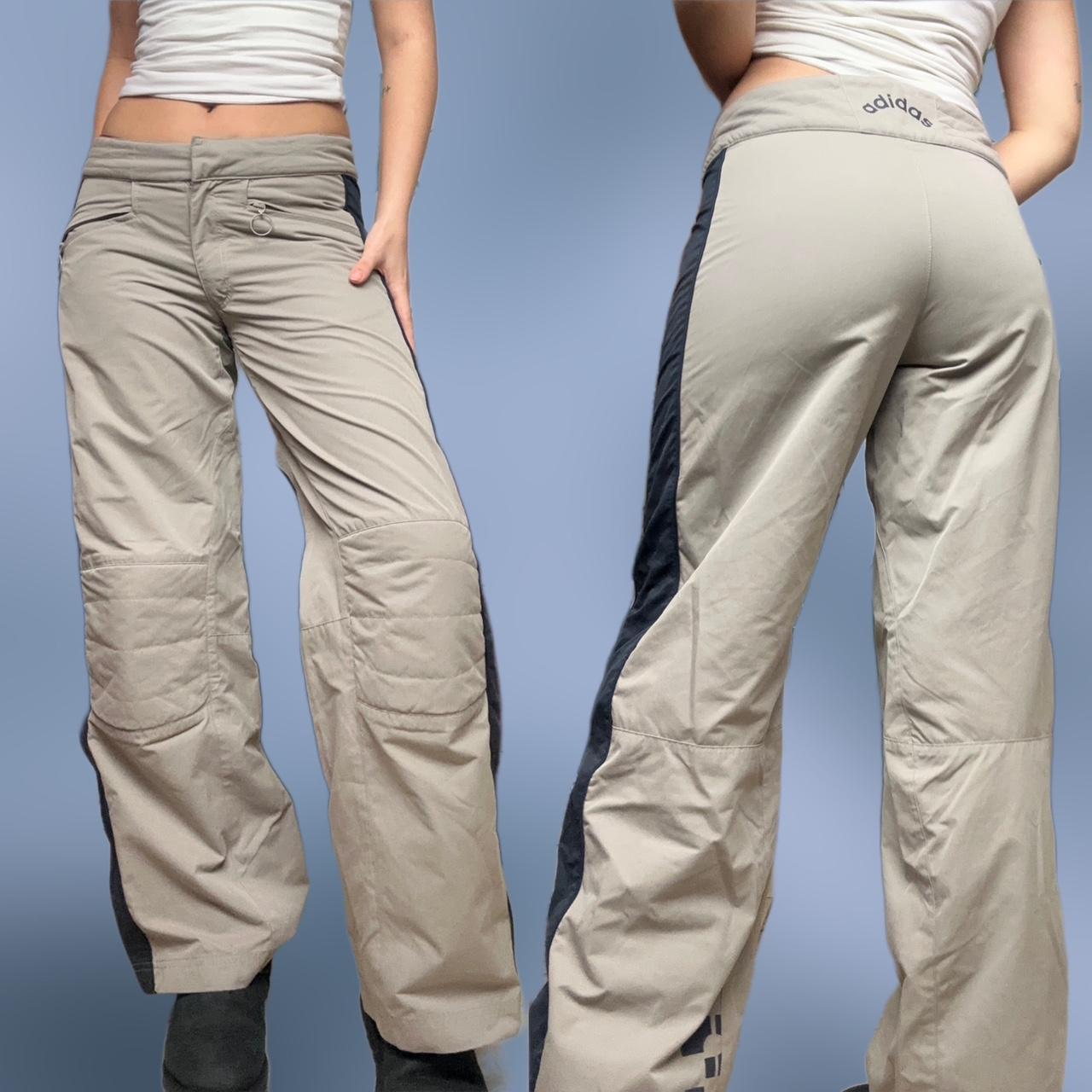 Rare Vintage 90s low rise Adidas pants Perfect... - Depop