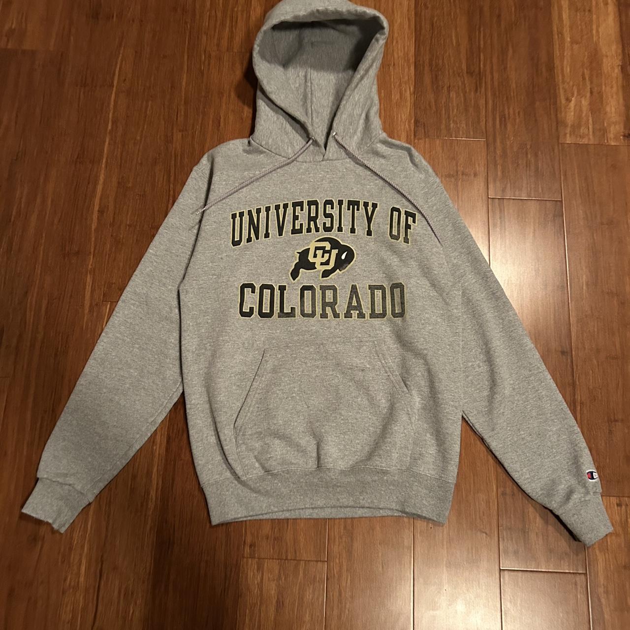 University of Colorado champion hoodie Size... - Depop