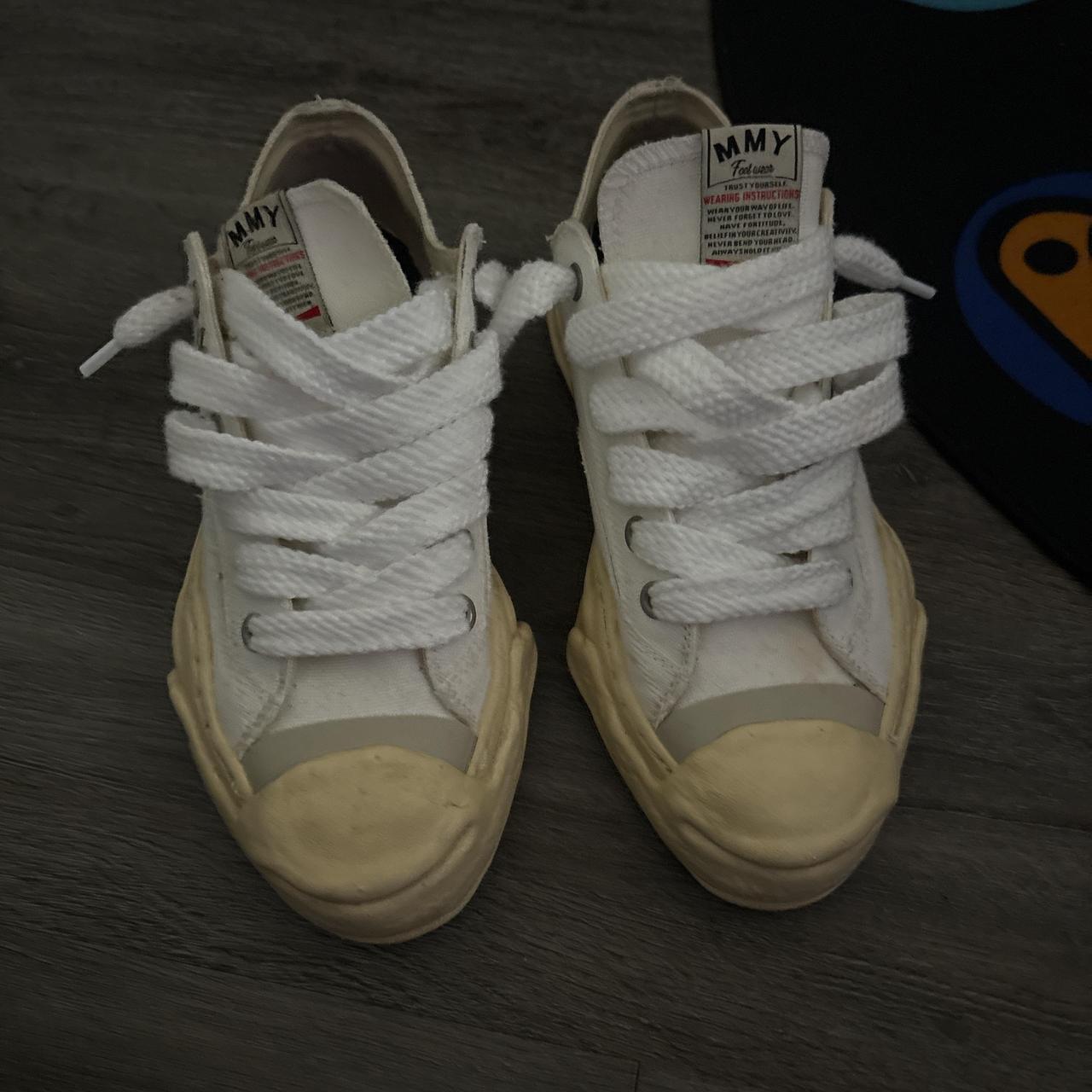 White aged sole mmy shoes swapped insole don’t have... | Depop