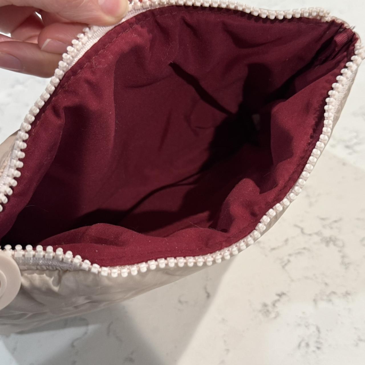 Rare beauty puffer makeup bag Like new! - Depop