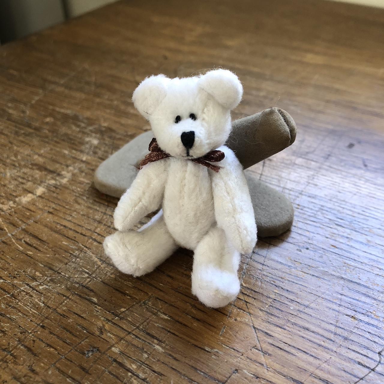 Small Teddy Bear! Measures only 3” tall. Very... | Depop