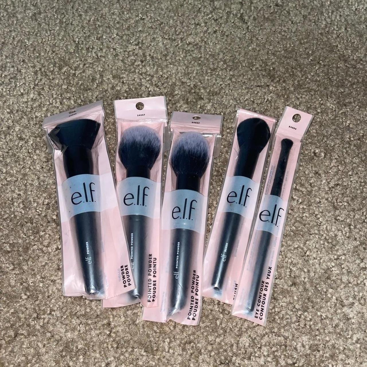 Elf makeup brushes! Brand new! - Depop