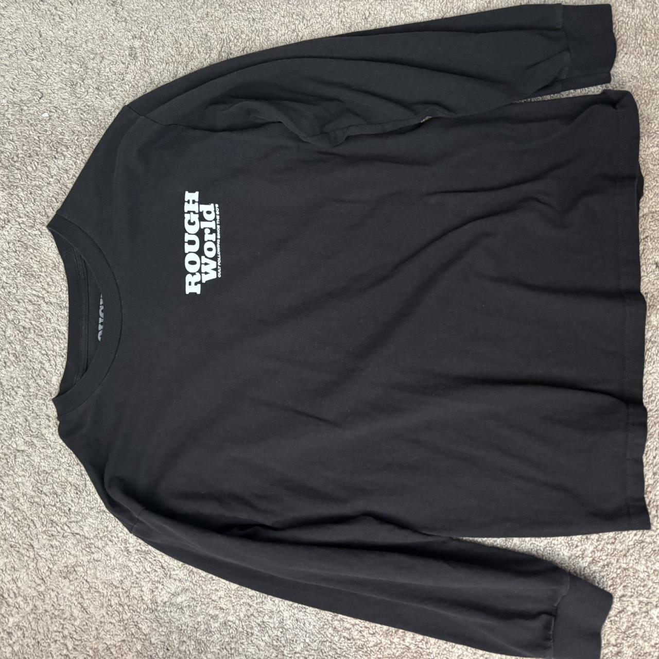 Rough World large graphic car long sleeve shirt... | Depop