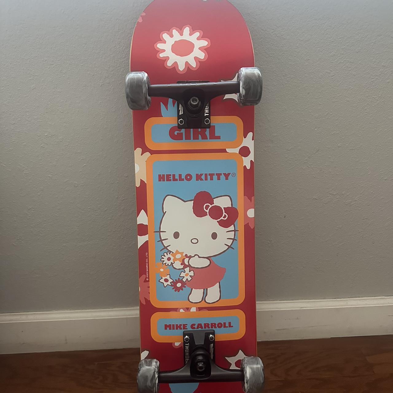 Cute hello kitty skateboard From zumiez Brand... | Depop