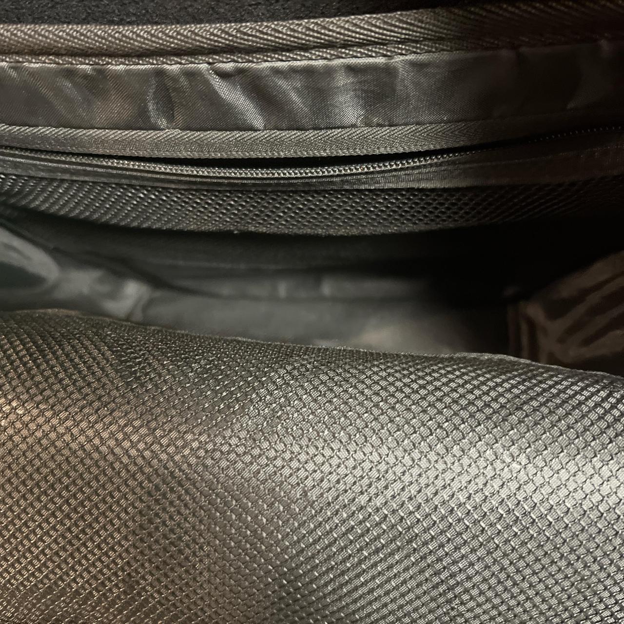 Custom spray paint backpack with a unique, handmade... - Depop