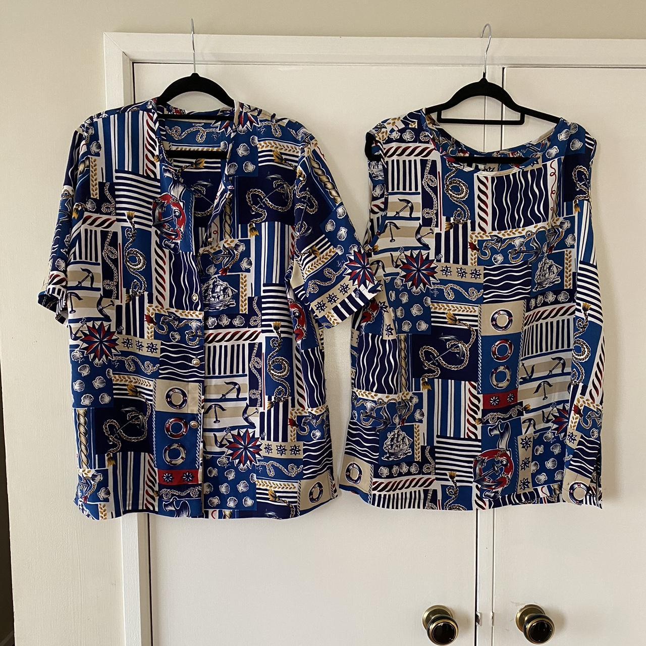 REPOP - 90’s Vintage ~ Colourful Ocean Themed... - Depop