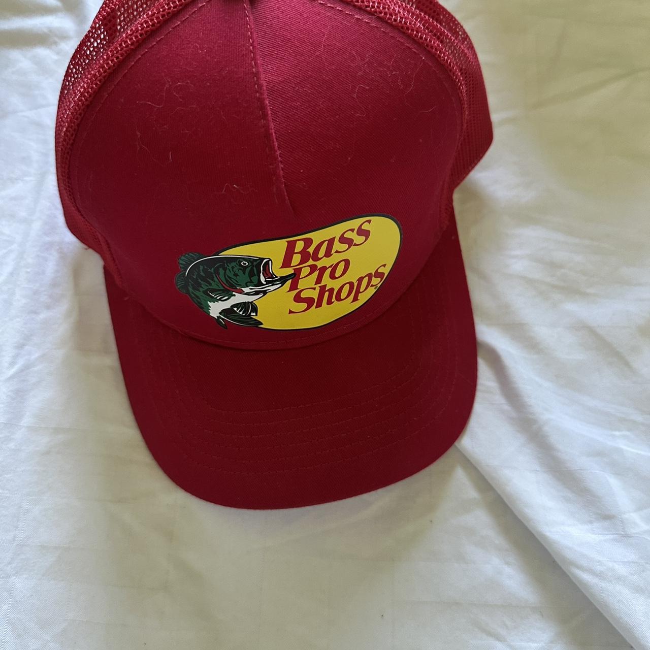 Red Bass Pro Shops hat #outdoorstyle - Depop