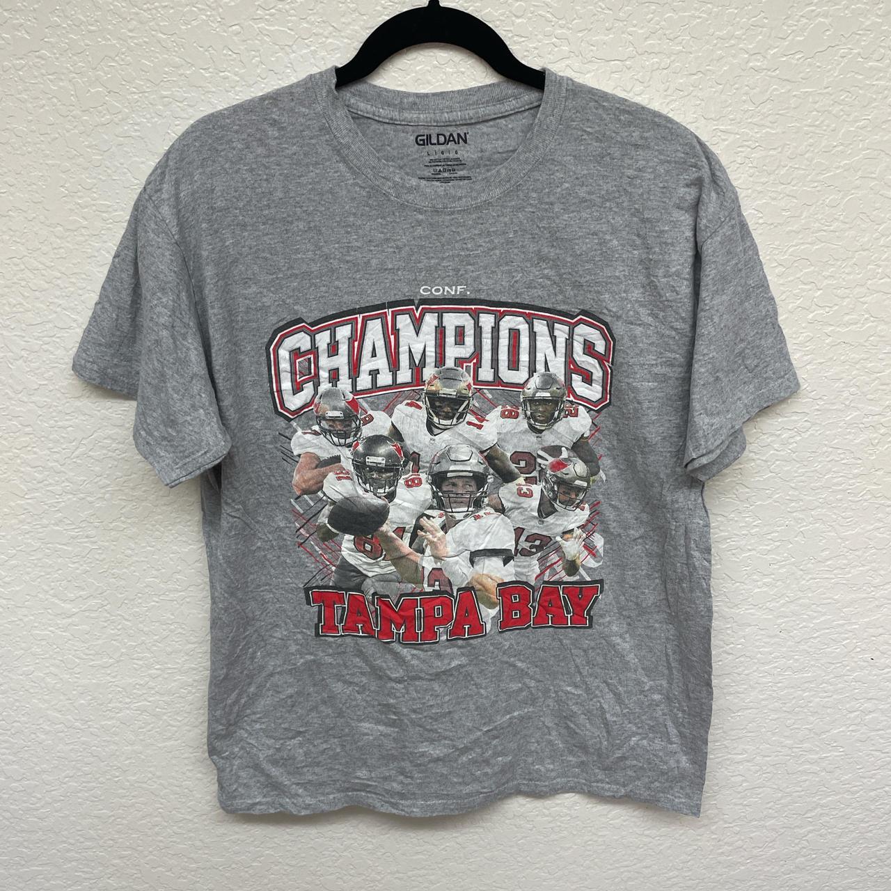 Tampa Bay Buccaneers Conference Champions Tee Gildan... | Depop