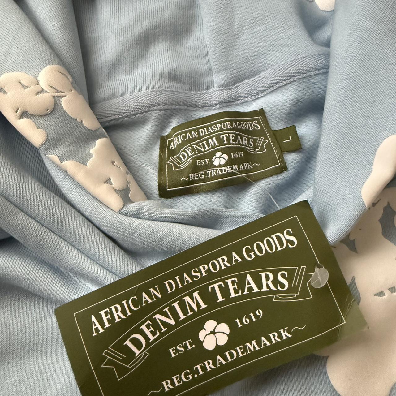 Denim Tears Hoodie size L - replica - Depop