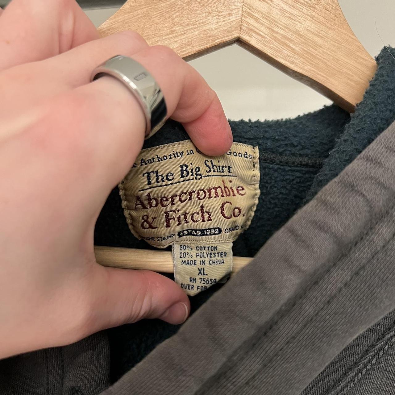 Vintage XL Abercrombie & Fitch sweatshirt. Small... - Depop