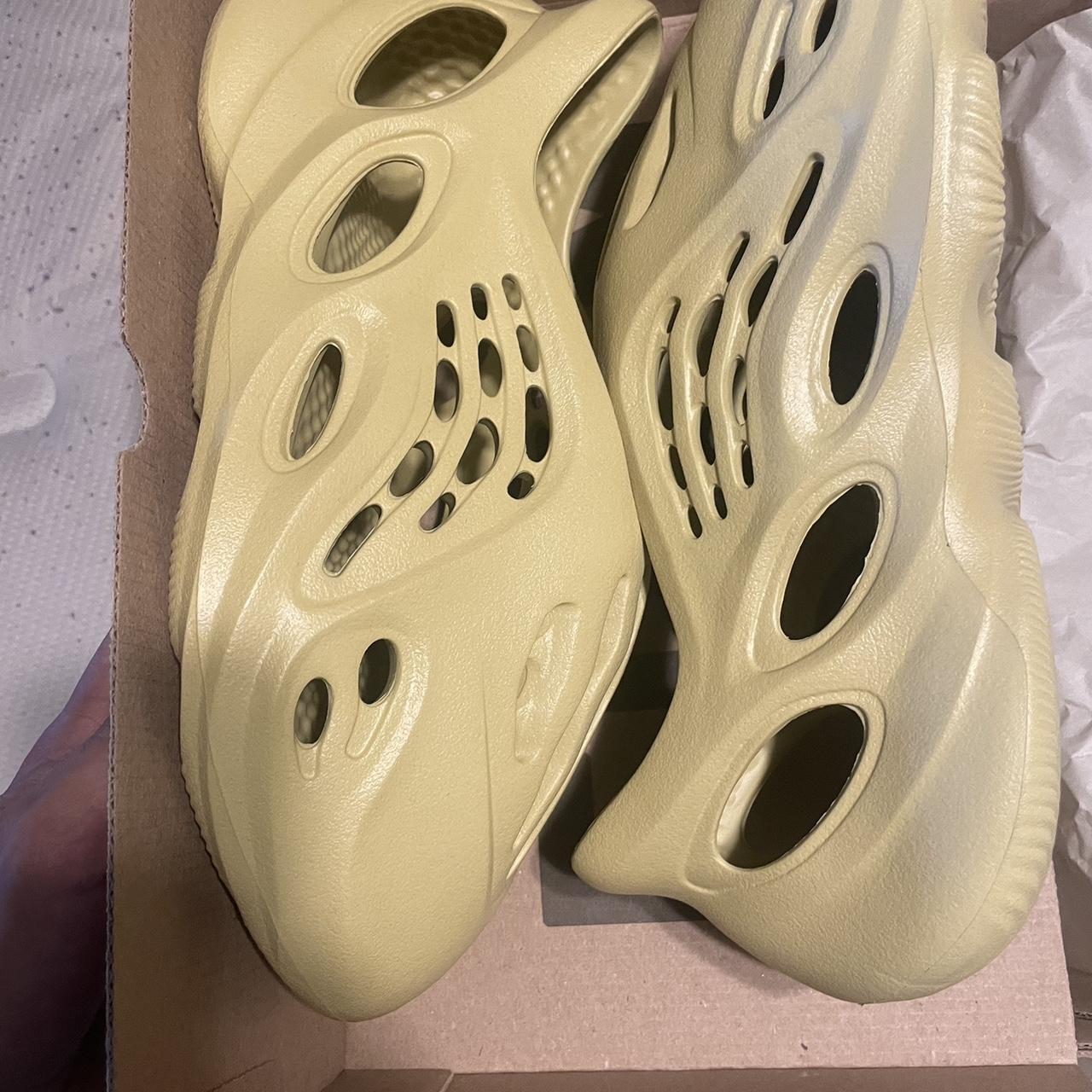 Yeezy YZY Foam Runner Size 10 Colorway Sulfur Brand... | Depop