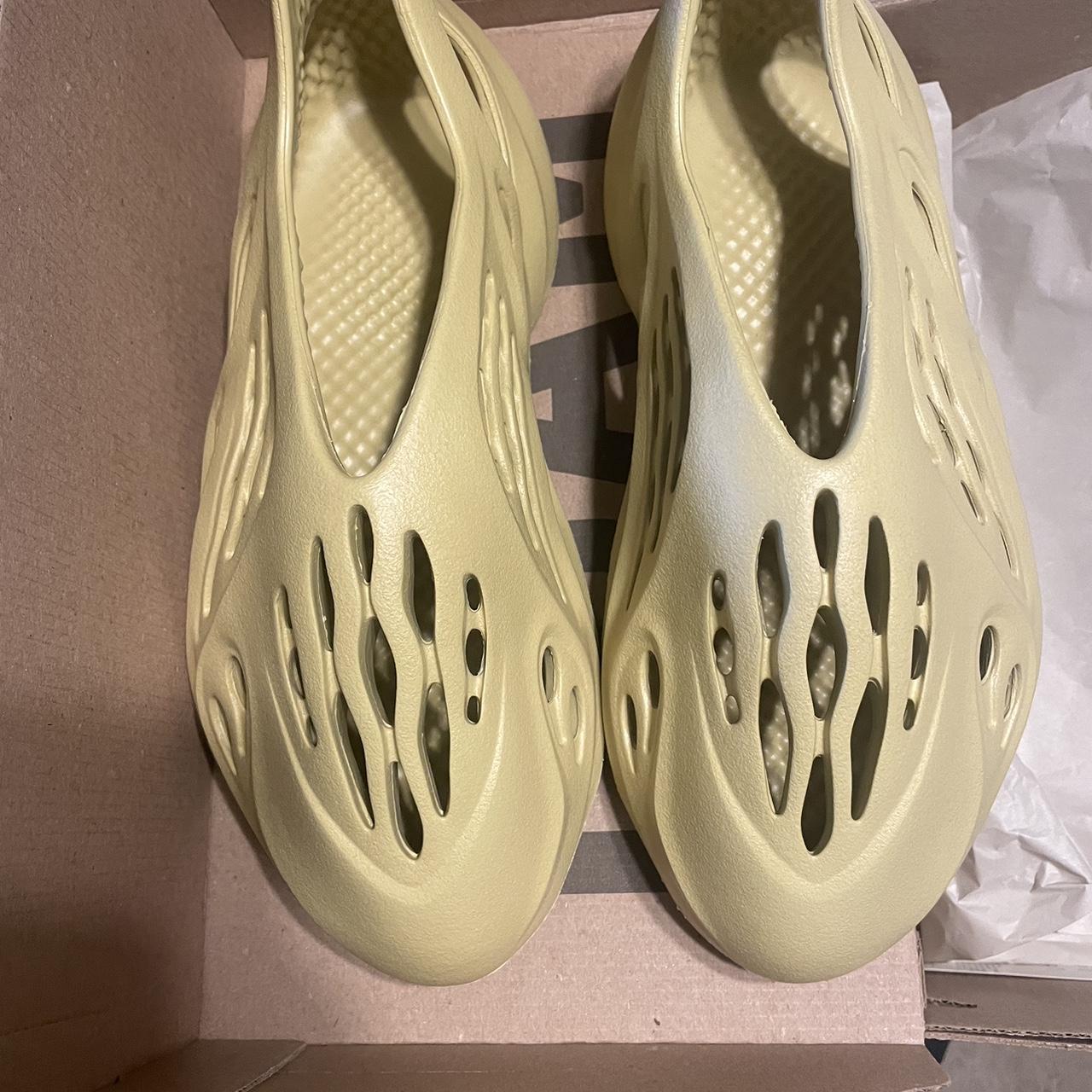 Yeezy YZY Foam Runner Size 10 Colorway Sulfur Brand... | Depop