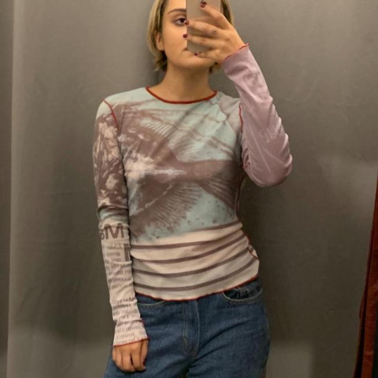 V rare Cop Copine mesh top. First Cop Copine item I... - Depop