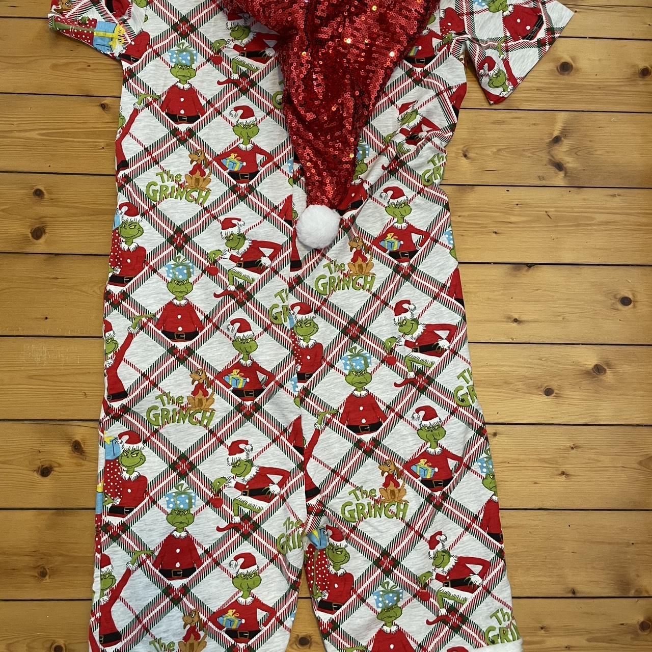 Peter Alexander Christmas Grinch Onesie - Size XS... - Depop
