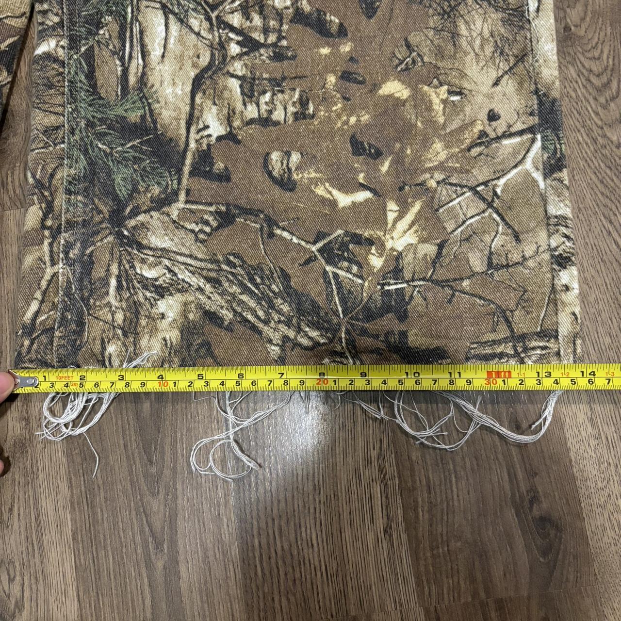 Angel Cutlass Apparel Real Tree Wide Legged Denim... - Depop